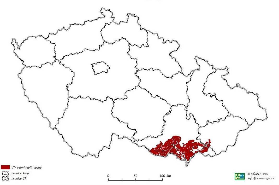 Cenová mapa zemědělské půdy